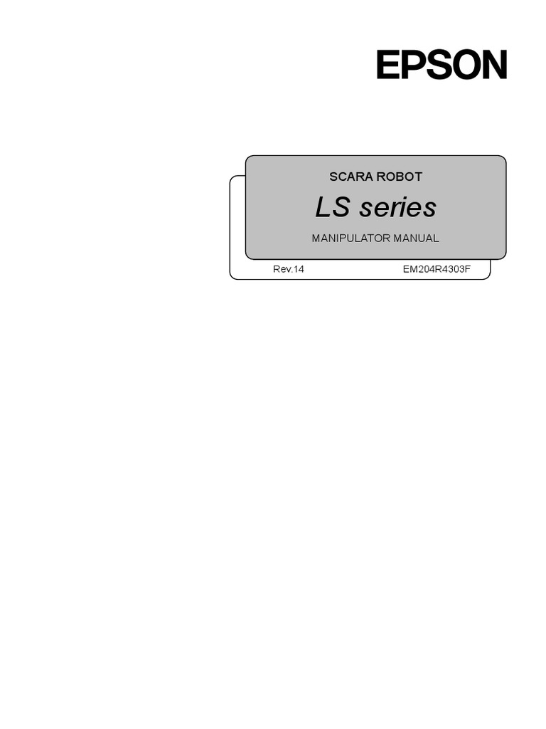 Manual LS3 LS6 Series | PDF