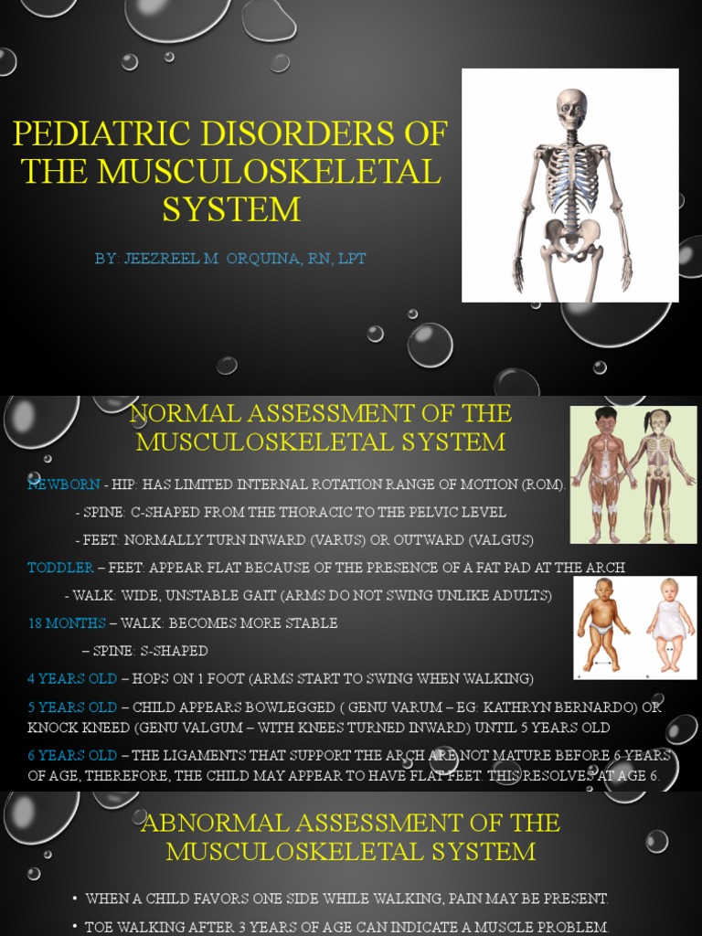 Pediatric Disorders of The Musculoskeletal System | Download Free PDF ...