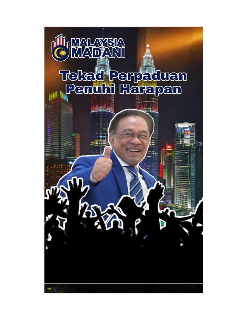 Poster Malaysia Madani | PDF
