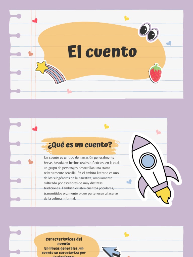 Tema 3 El Cuento | PDF | Cuentos | Narración