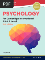 Psychology As:a Level (9990) - 2024:2026 Syllabus | PDF | Psychology ...