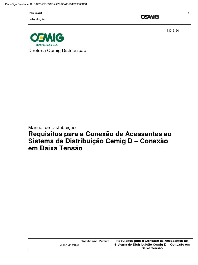 ND 5.30 Cemig | PDF