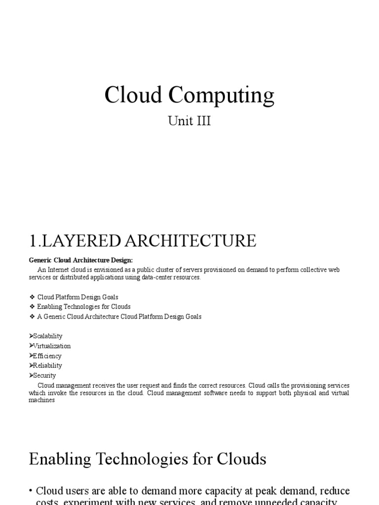 Cloud Computing Pdf
