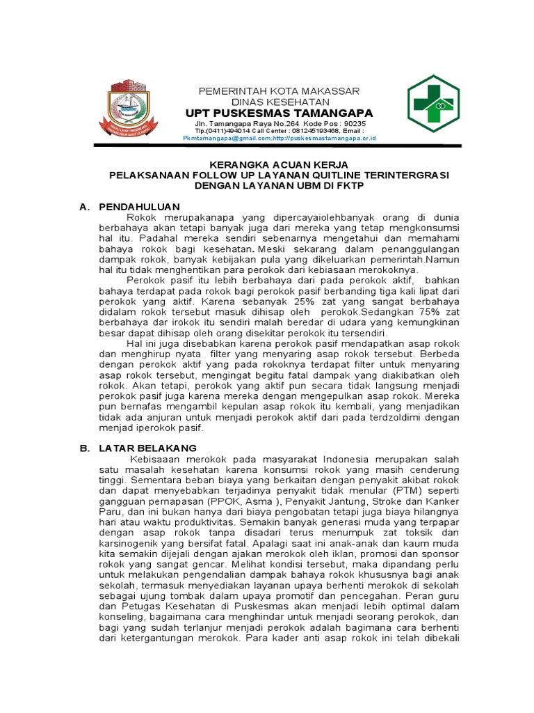 Kak Foll Up Kader Ubm | PDF