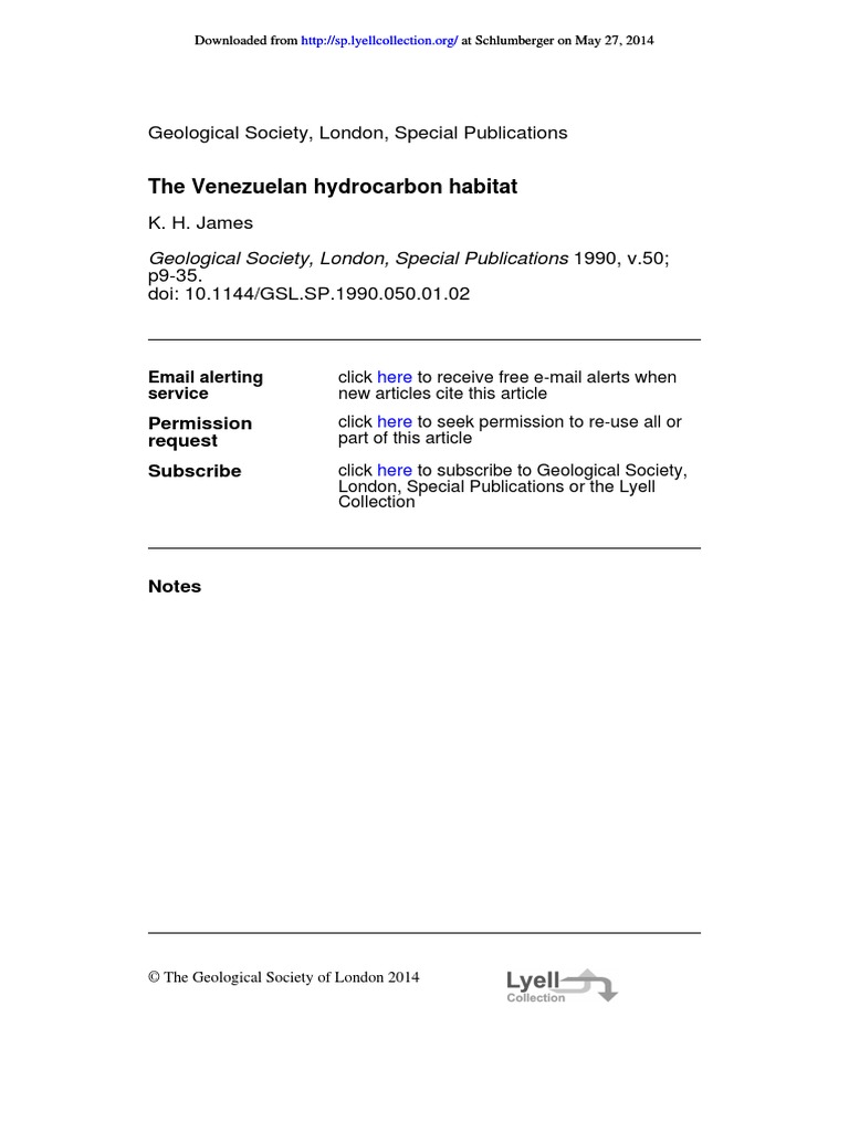 Paper - 1990 - The Venezuelan Hydrocarbon Habitat | PDF
