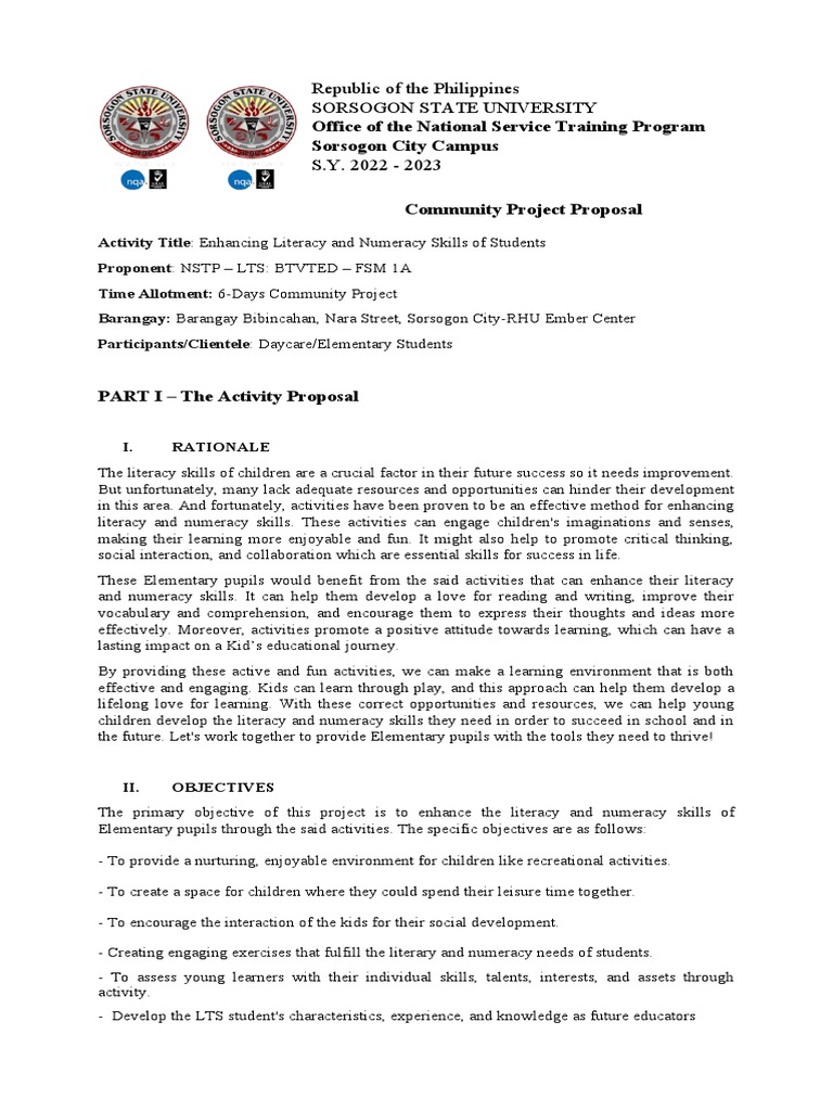 Ditan-Lts Project Proposal-1-Part 1 | PDF