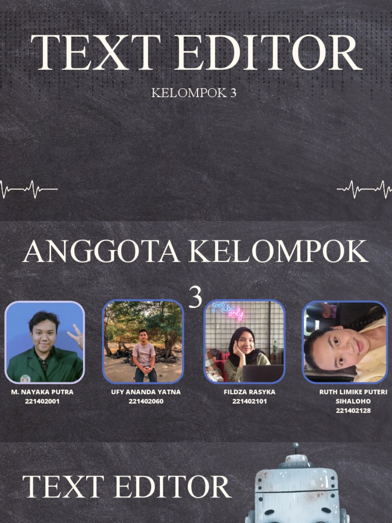 Mini Project TextEditor Presentation | PDF