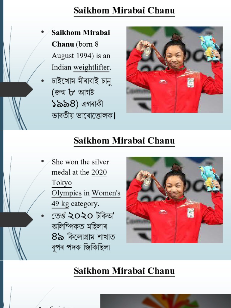 Saikhom Mirabai Chanu | PDF