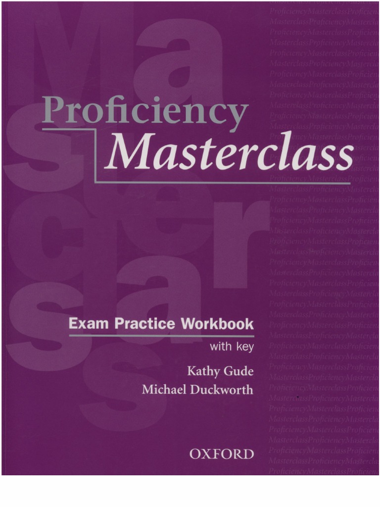 Proficiency Master Class Workbook | PDF