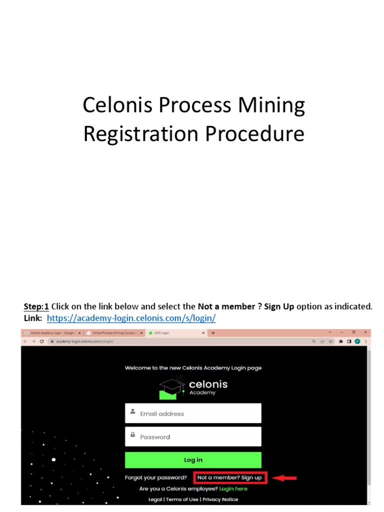 Celonis Process Mining Registration | PDF
