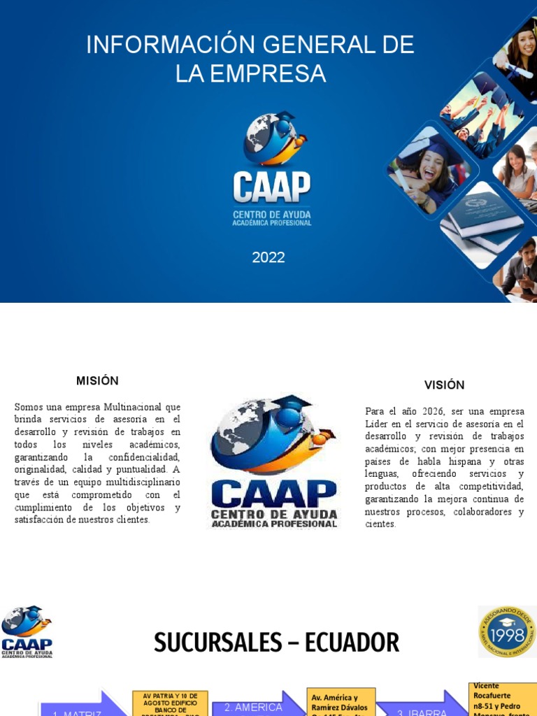 INFORMACIÓN CAAP 2022 - Asesores Técnicos | PDF