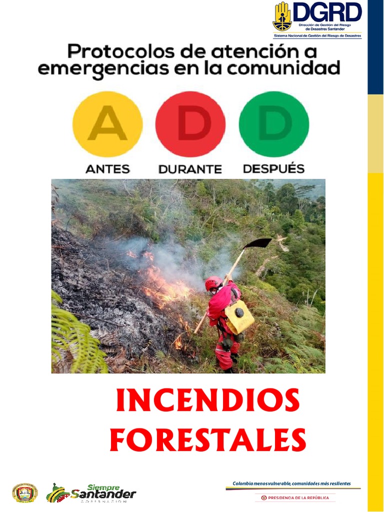 Protocolo Incendios Forestales | PDF | Fuego fatuo | Agua