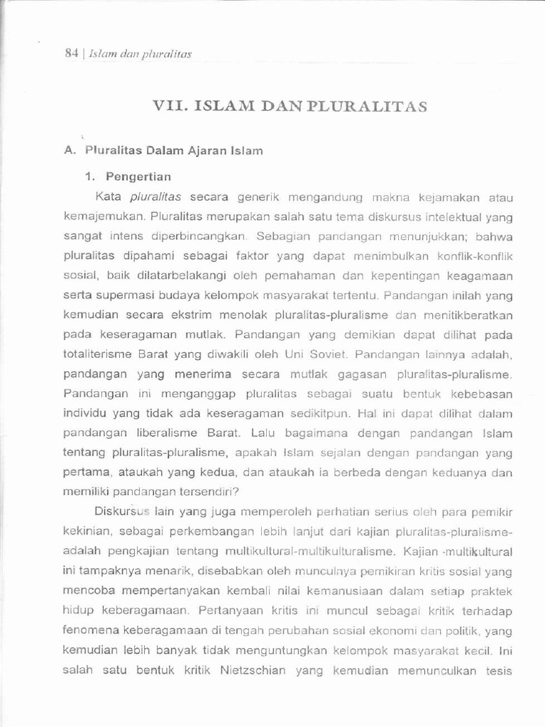 Modul 11 Islam Dan Pluralitas - Compressed - 2 | PDF | Ilmu Sosial