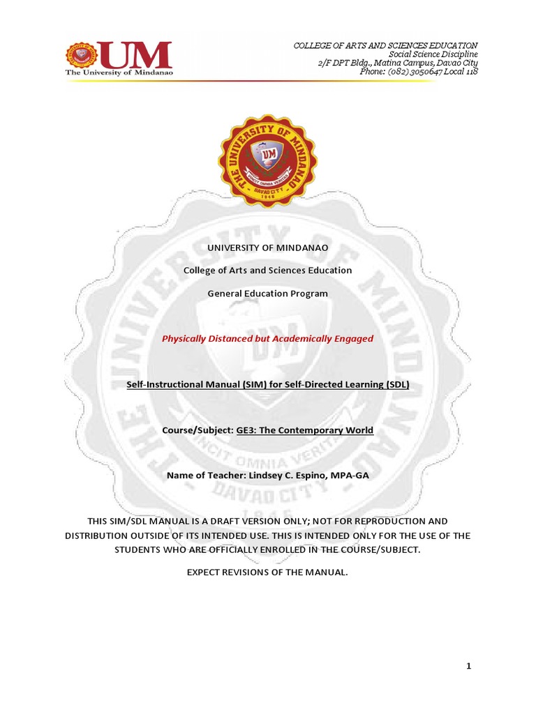 Ge3 Sim Espino | PDF