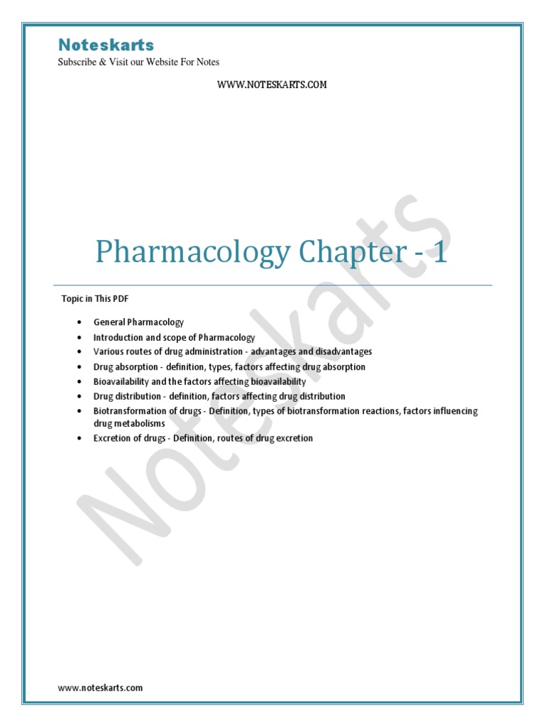 Chapter-1-Pharmacology-Complete-Notes-PDF-D.Pharma-ER20-PCI-Noteskarts ...