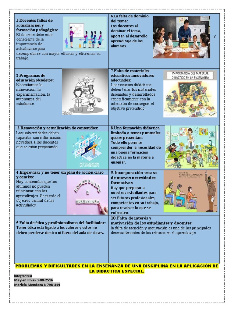 Decalogo Didactica Ii Pdf Autosuperación