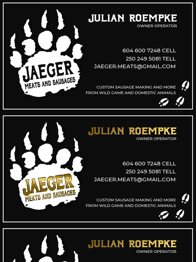Jaeger Card 03 | PDF
