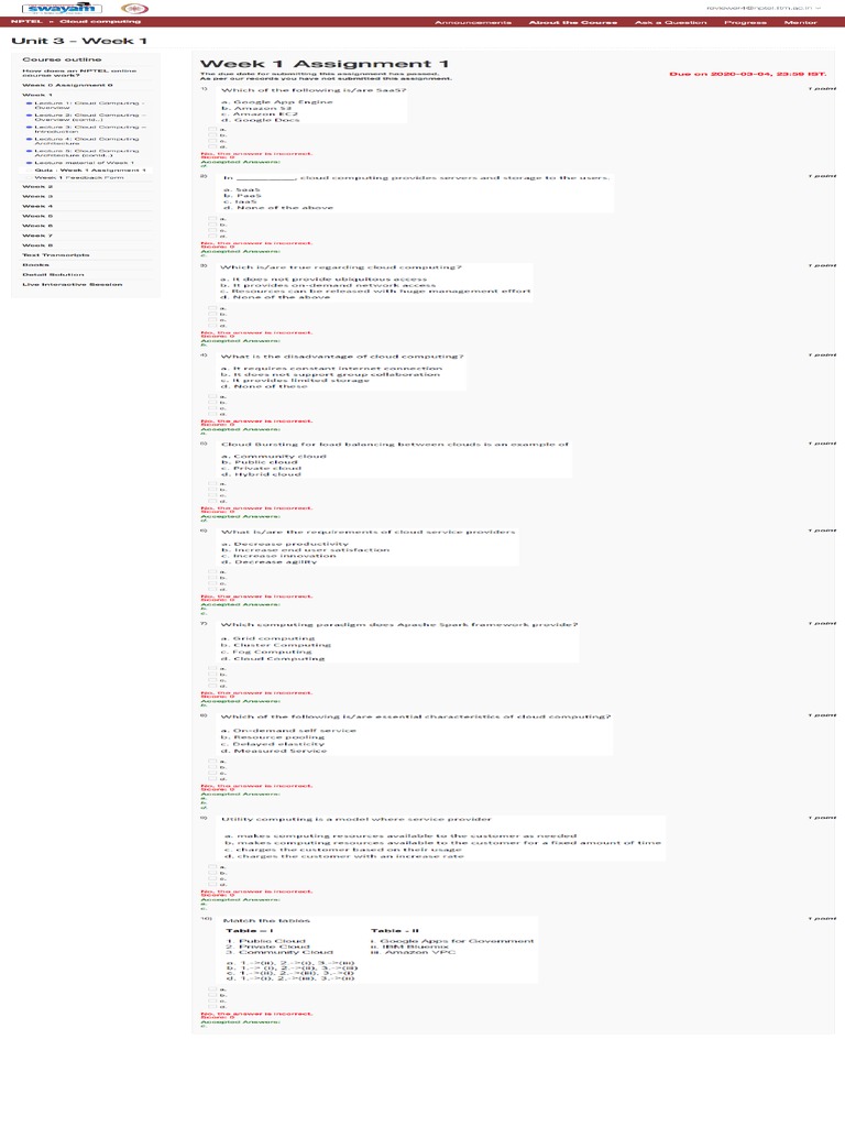 Cloud Computing Week 1 Pdf