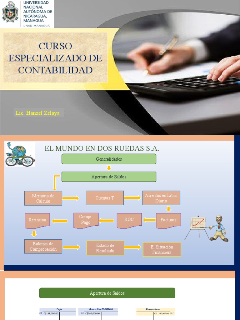 Presentación Laboratorio Contable | PDF | Contabilidad | Business