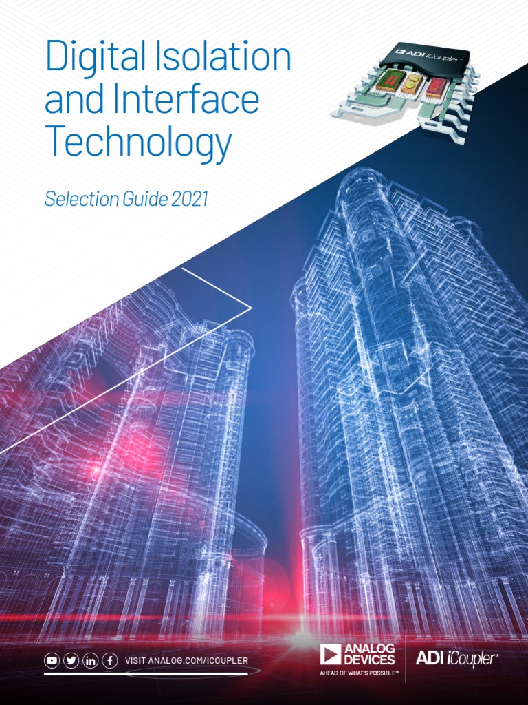 ADI Digital Isolation and Interface Technology Selection Guide | PDF