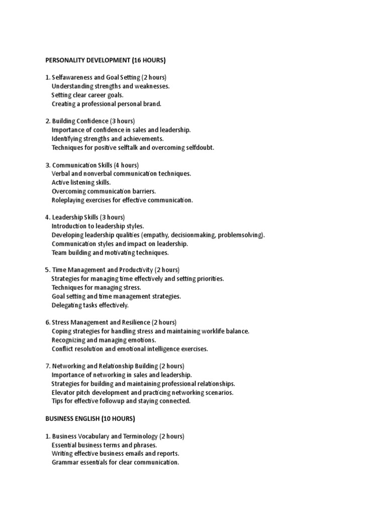 Personality Development | PDF