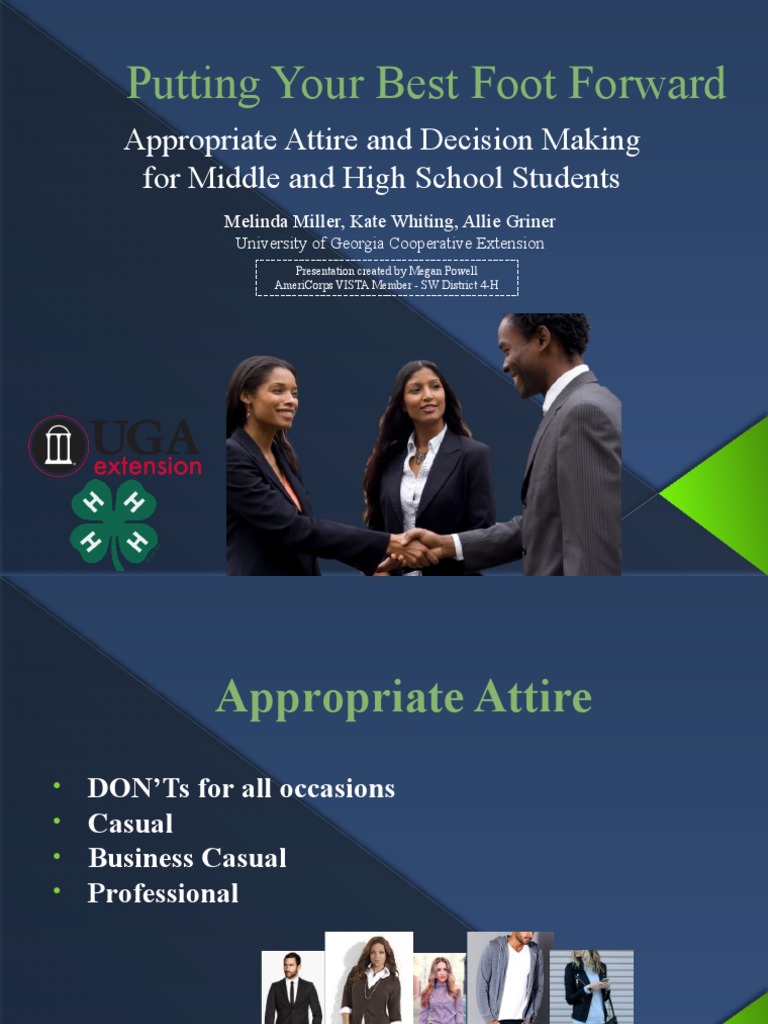 Power Dressing - Appropriate Attire For Workplace | PDF