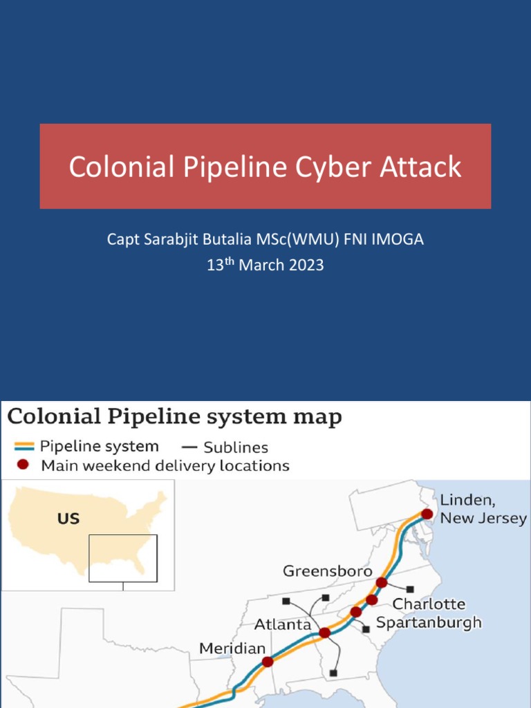Colonial Pipeline Case Study | PDF