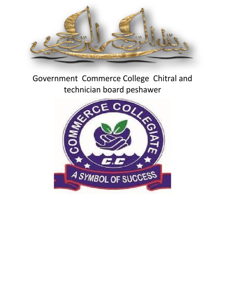 Government Commerce College Chitral | PDF