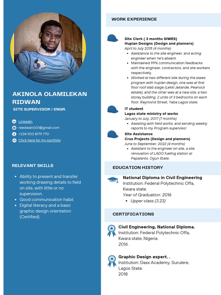 Akinola Olamilekan Resume | PDF