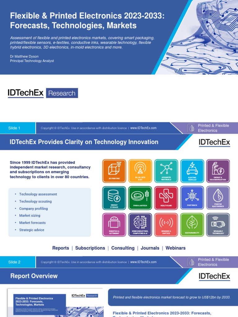 IDTechEx Samplepages ...