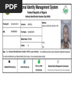 MTN SIM Registration and Swap Form | PDF