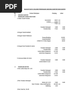 Rasio Besi dan Beton dalam Konstruksi | PDF