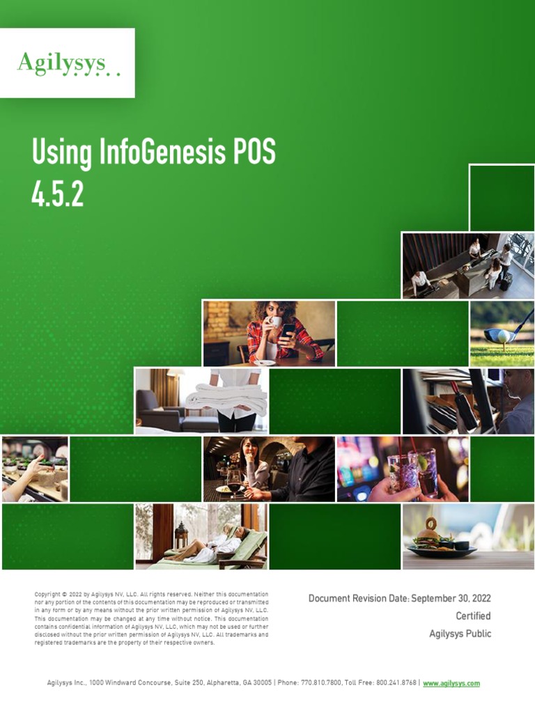 Using InfoGenesis POS 4.5.2 | PDF
