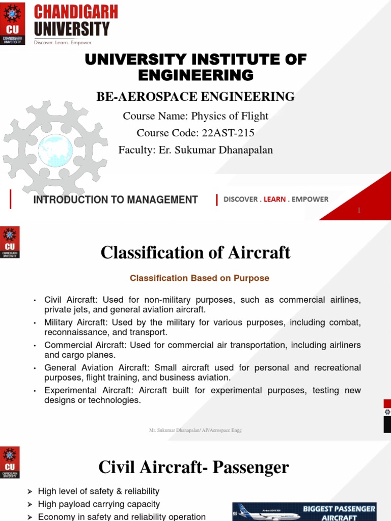 L5. Classification of Aircraft Based On Purpose | Download Free PDF | Aircraft | Takeoff