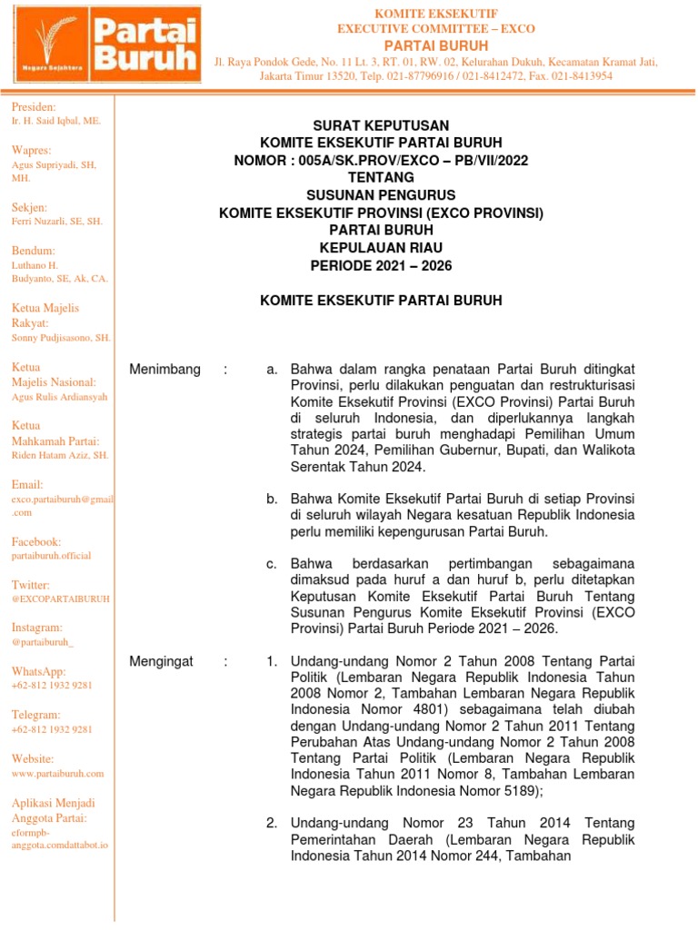 SK Kepulauan Riau | PDF