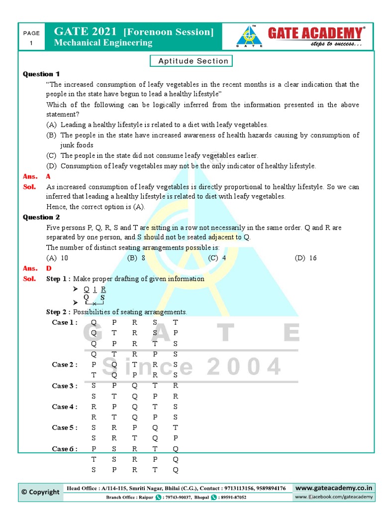 Gate Paper Mech | PDF