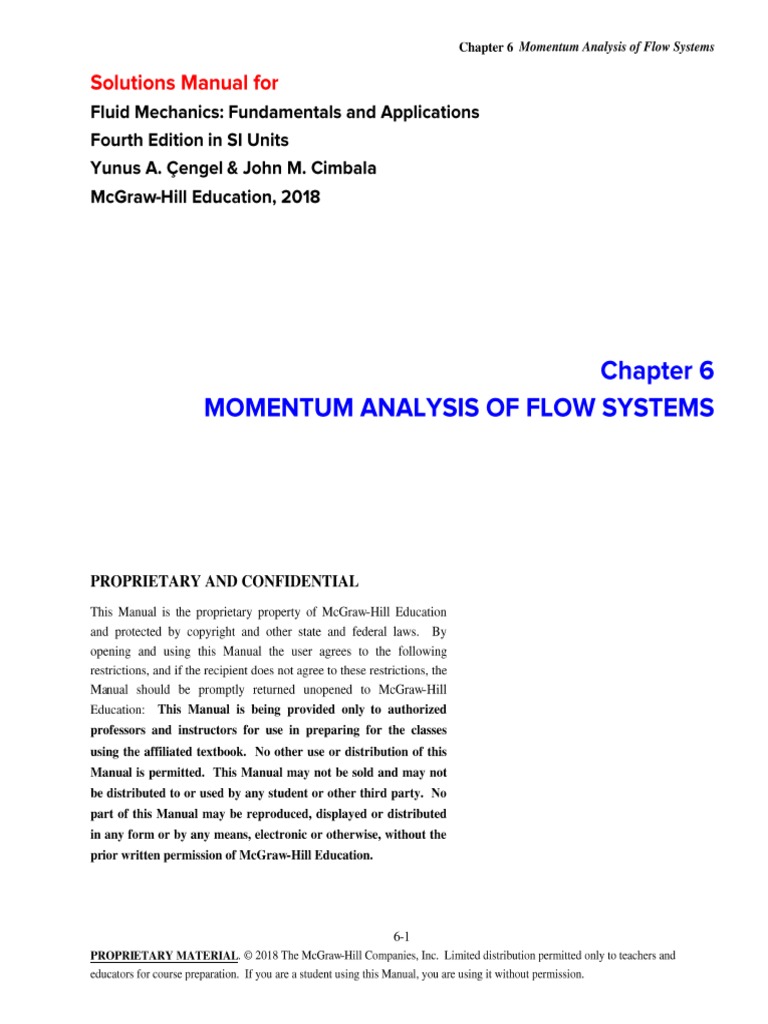 SI FM 4e SM Chap06 | PDF