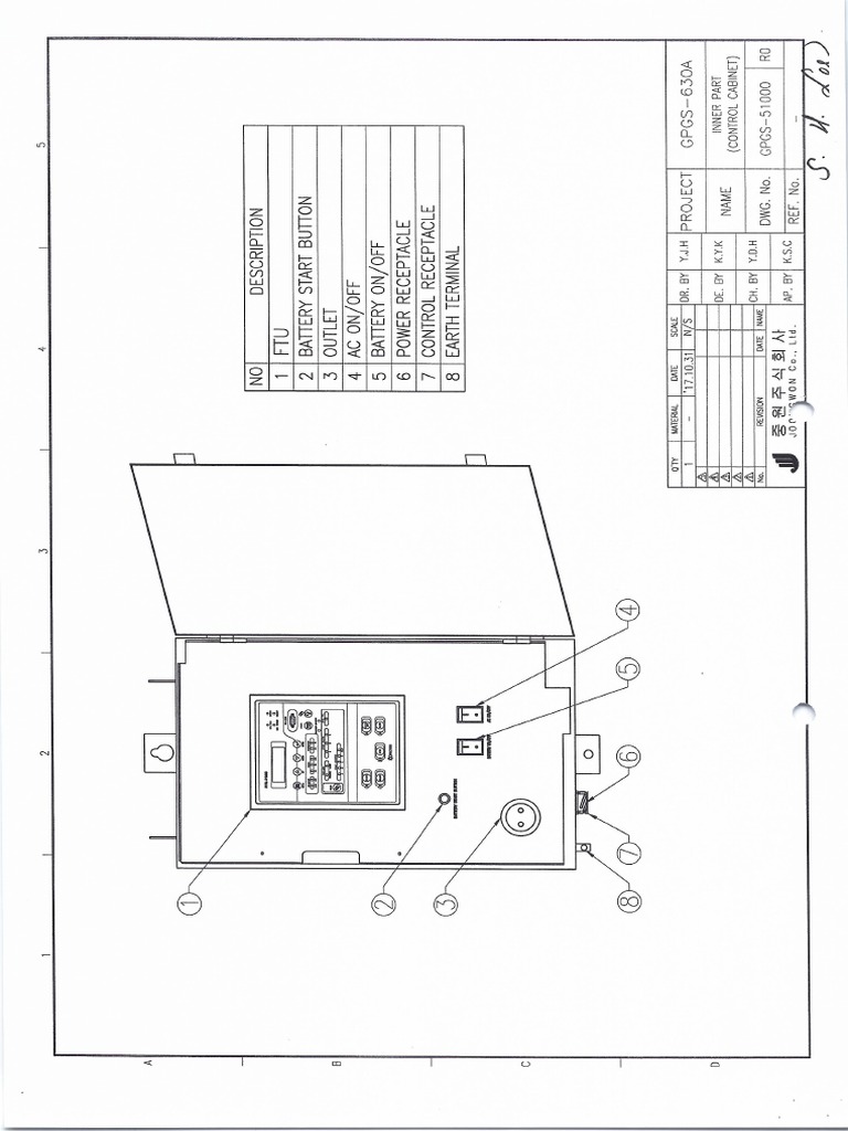 Control Cabinet - Bracket Switch - Cables Pin | PDF