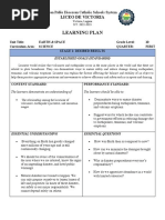First Quarter - Curriculum Map - Science 8 | PDF | Force | Light