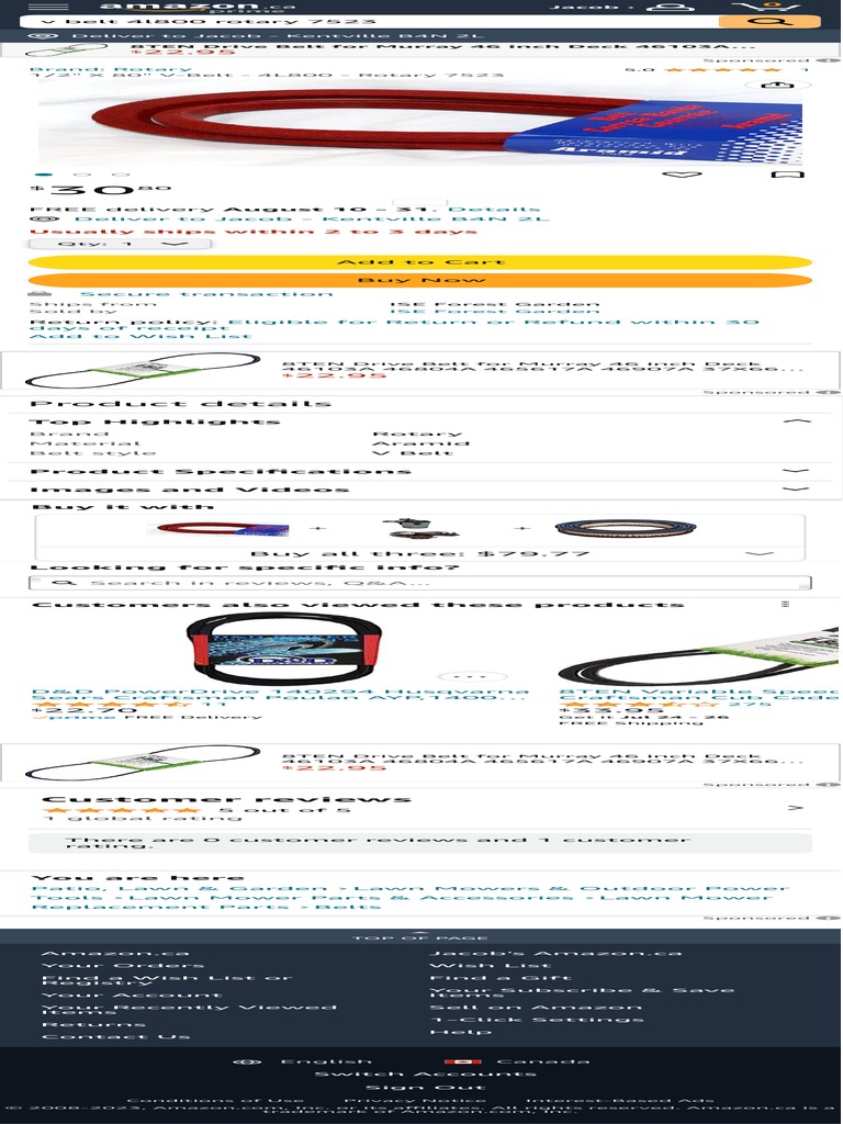 12-x-80-v-belt-4l800-rotary-7523-amazon-pdf-belt-mechanical