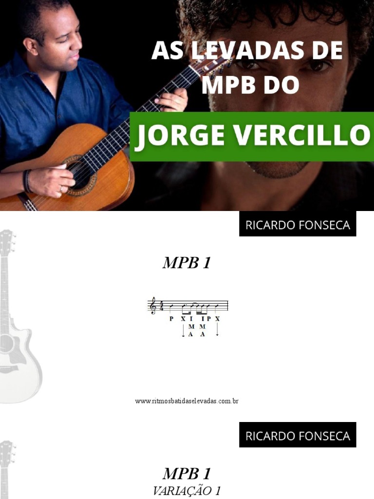 (PDF) AULA #39 - As Levadas de MPB Do Jorge Vercillo | PDF