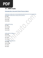 Mercedes Diagnostic Connector Pinouts | PDF | Anti Lock Braking System ...