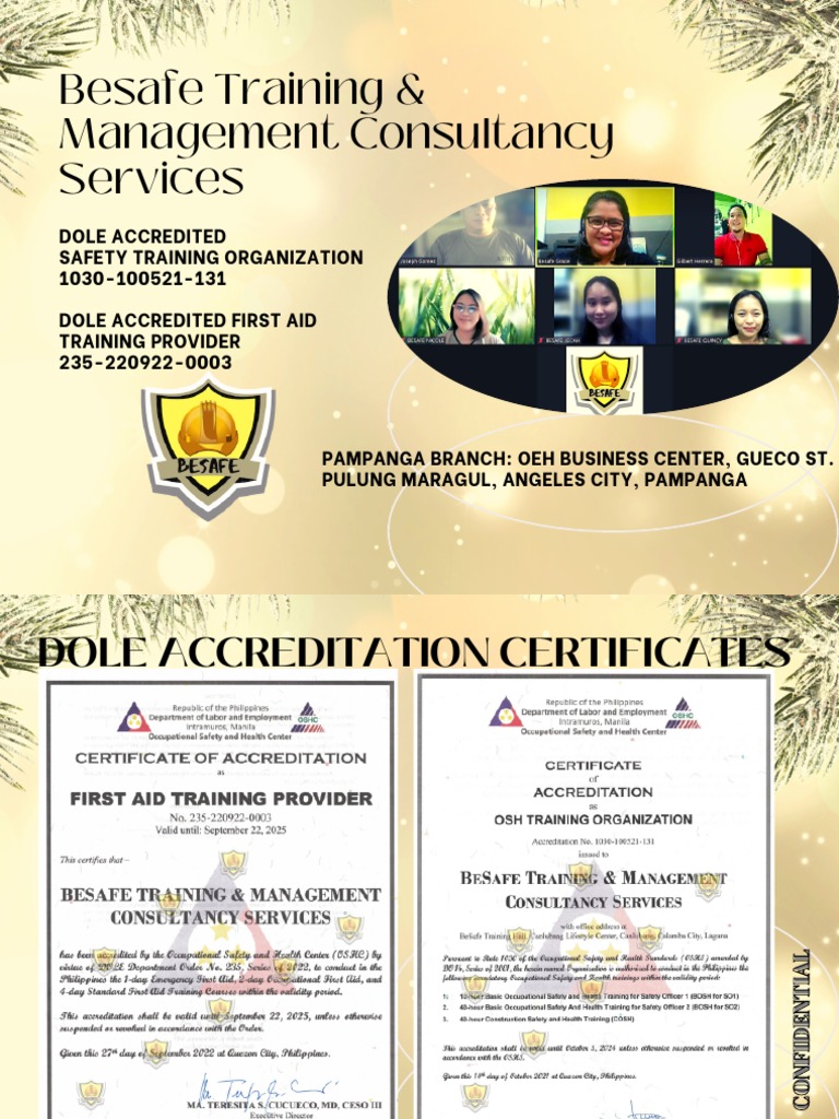 Besafe Pampanga Invitation | PDF