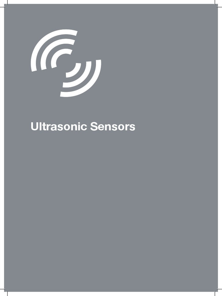 MD Sensor Proximity Sensor Ultrasonic | PDF | Sensor | Electricity