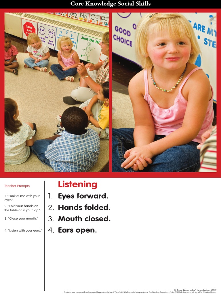 CK Social Skills Posters | PDF