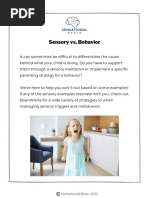 SPM 2 sensory processing measure | PDF | Adolescence | Child Care