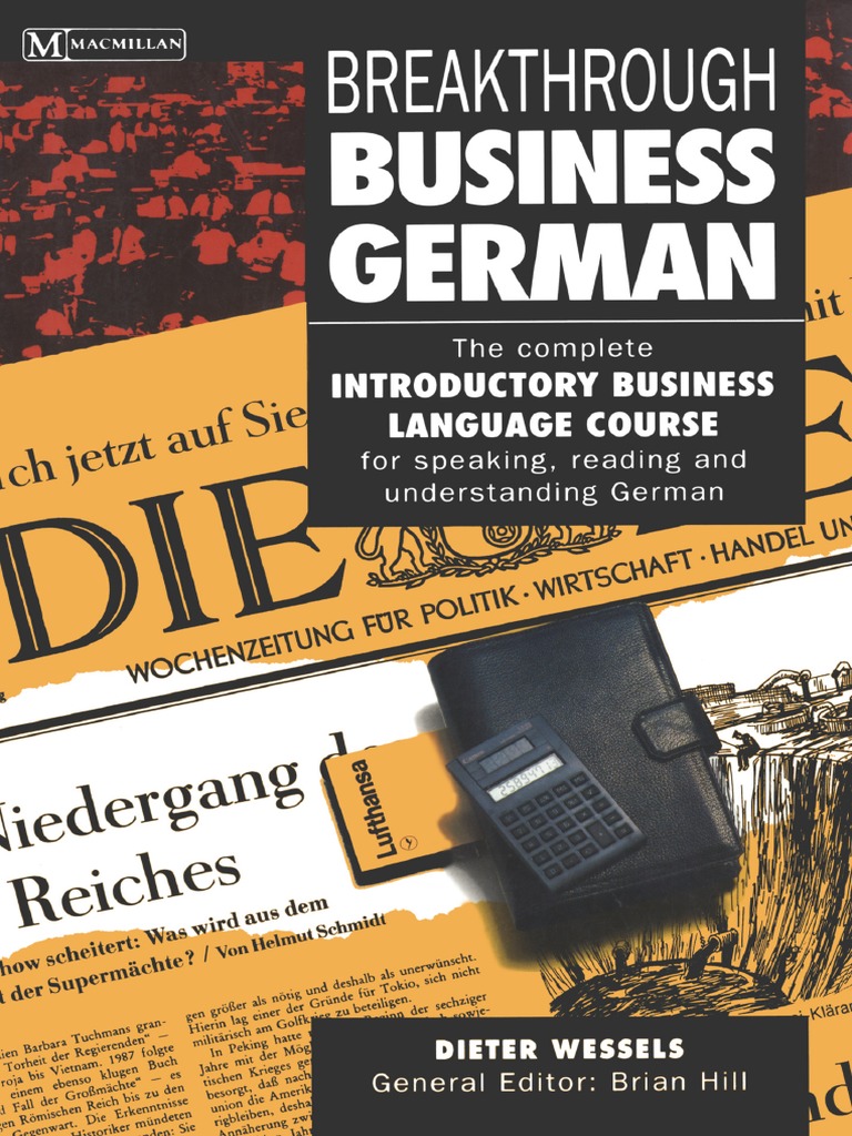 Business German by Dieter Wessels | PDF | Vocabulary | Grammatical Gender