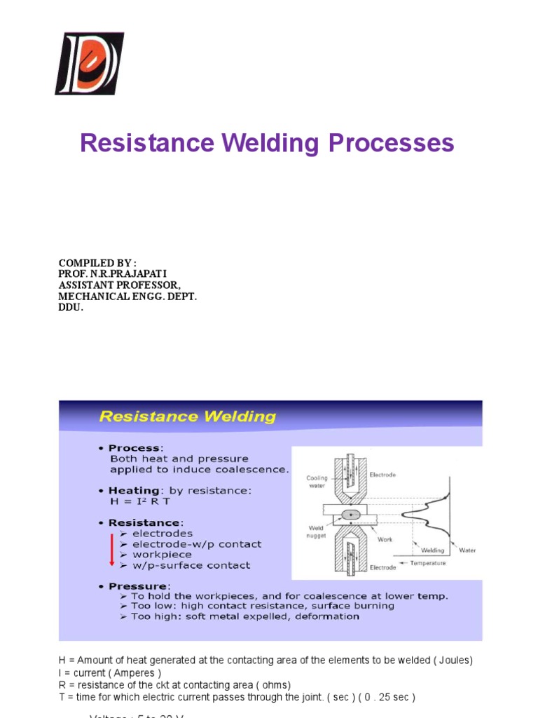 Resistance Welding Processes | PDF | Welding | Construction