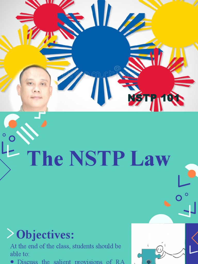 Lesson 01 The NSTP Law | PDF | Emergency Management