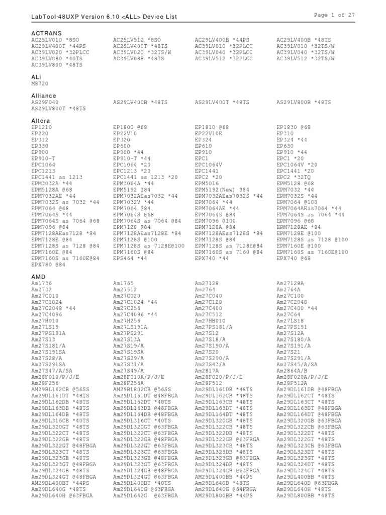 Labtool 48uxp All | PDF